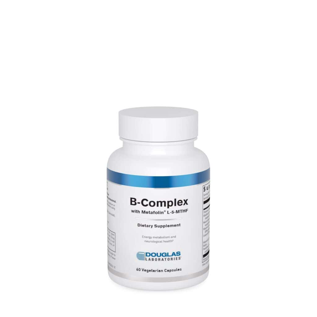 B-Complex with Metafolin L-5-MTHF 60ct | Douglas Labs | Powerful ...