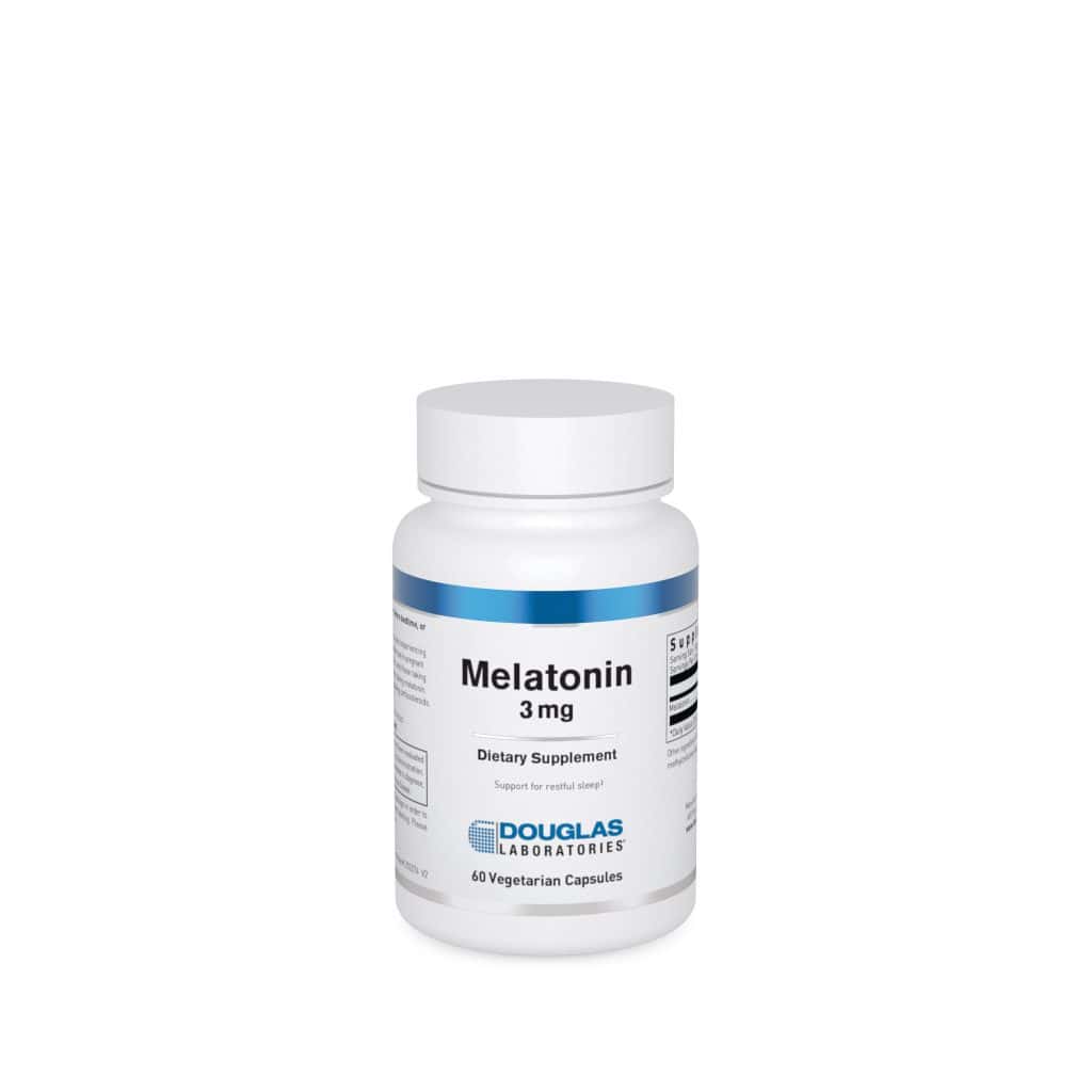 Melatonin 3 mg (capsules) | Douglas Labs | Powerful Sleep Support!