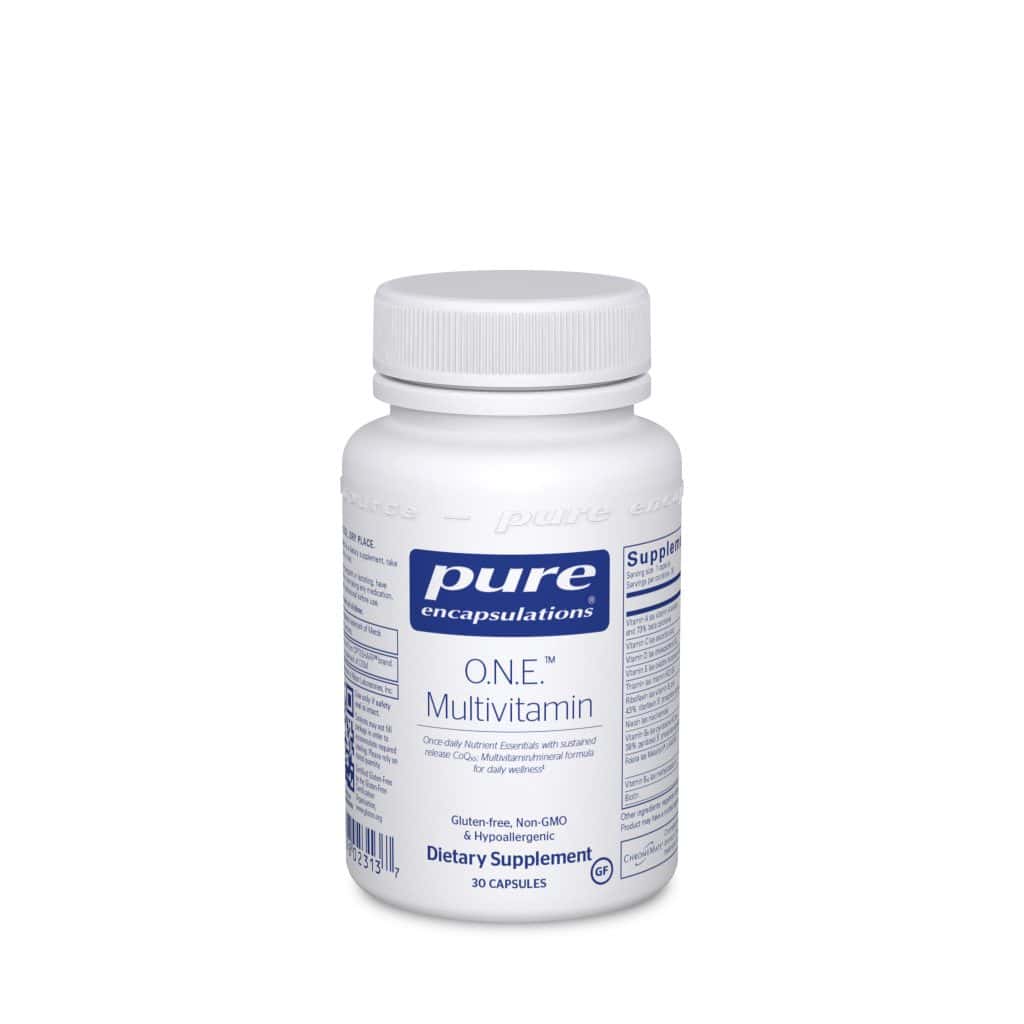 O.N.E. Multivitamin 30/60/120ct | Pure Encapsulations | Powerful ...