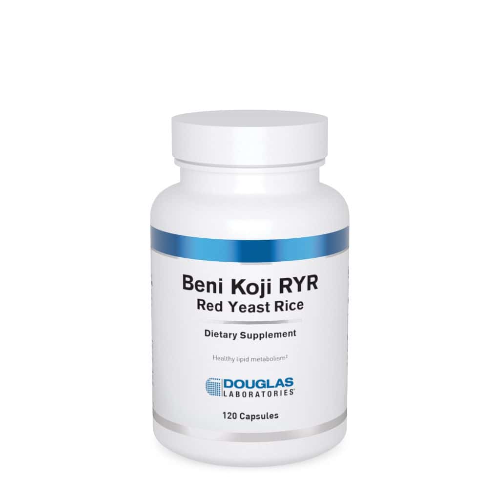 Beni-Koji RYR 60/120ct | Douglas Labs | Powerful Blood Lipid Support!