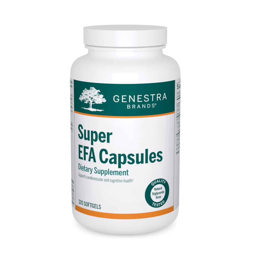 Super EFA Capsules 120ct | Genestra Brands | Powerful Omega 3 Support!