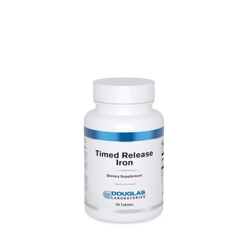 Timed Release Iron 90ct | Douglas Labs | Powerful Mineral Support!