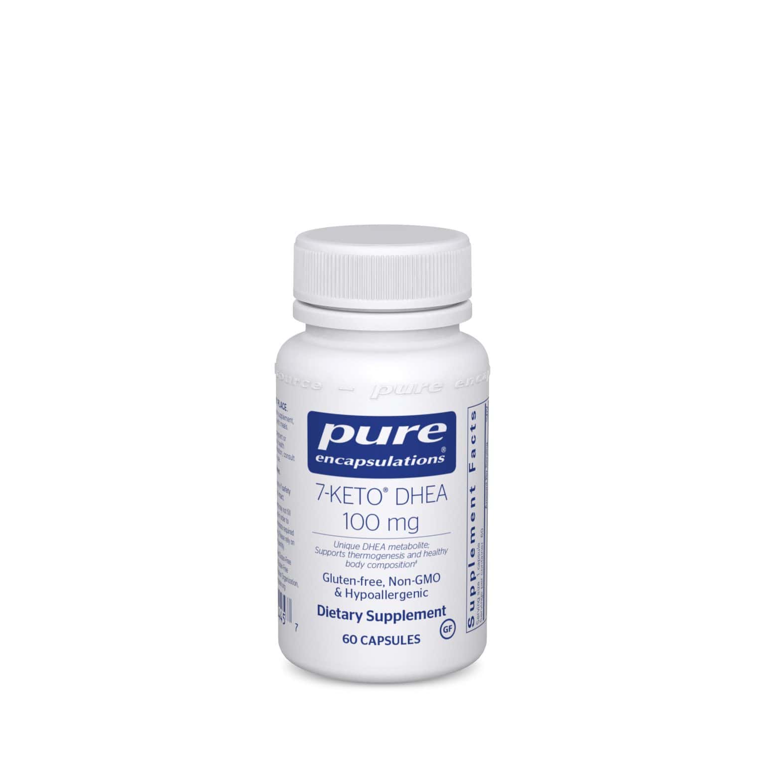7-Keto DHEA 100 mg | Pure Encapsulations | Powerful Adrenal Support!