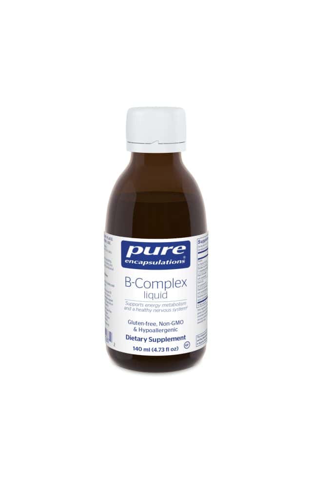 B-Complex liquid 140 ml | Pure Encapsulations | Powerful B Vitamins ...