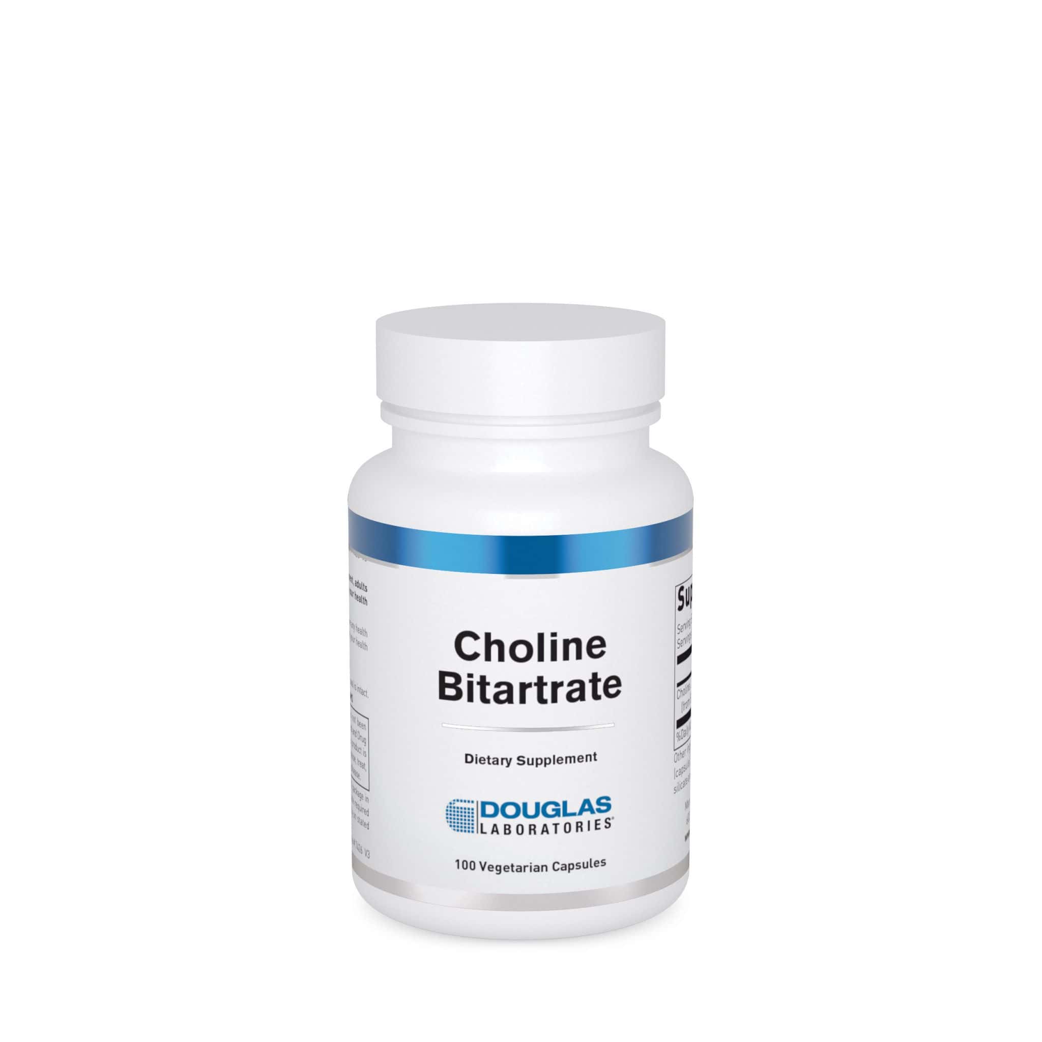 Choline Bitartrate 100ct | Douglas Labs | Powerful Mineral Support!