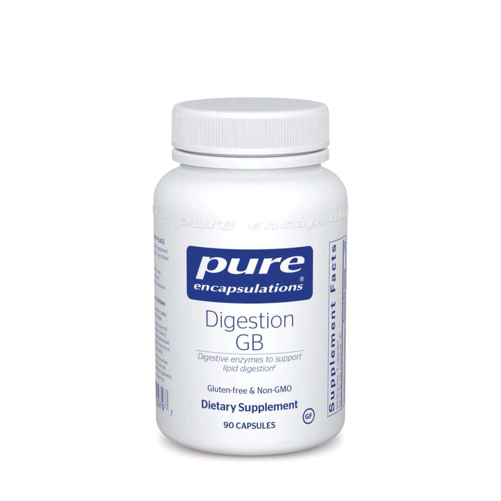Digestion GB 90/180ct | Pure Encapsulations | Powerful Digestive Enzyme ...