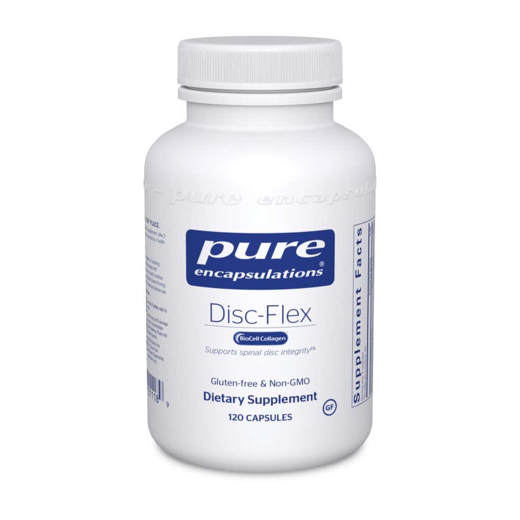 Disc-Flex 120ct | Pure Encapsulations | Powerful Disc Support!