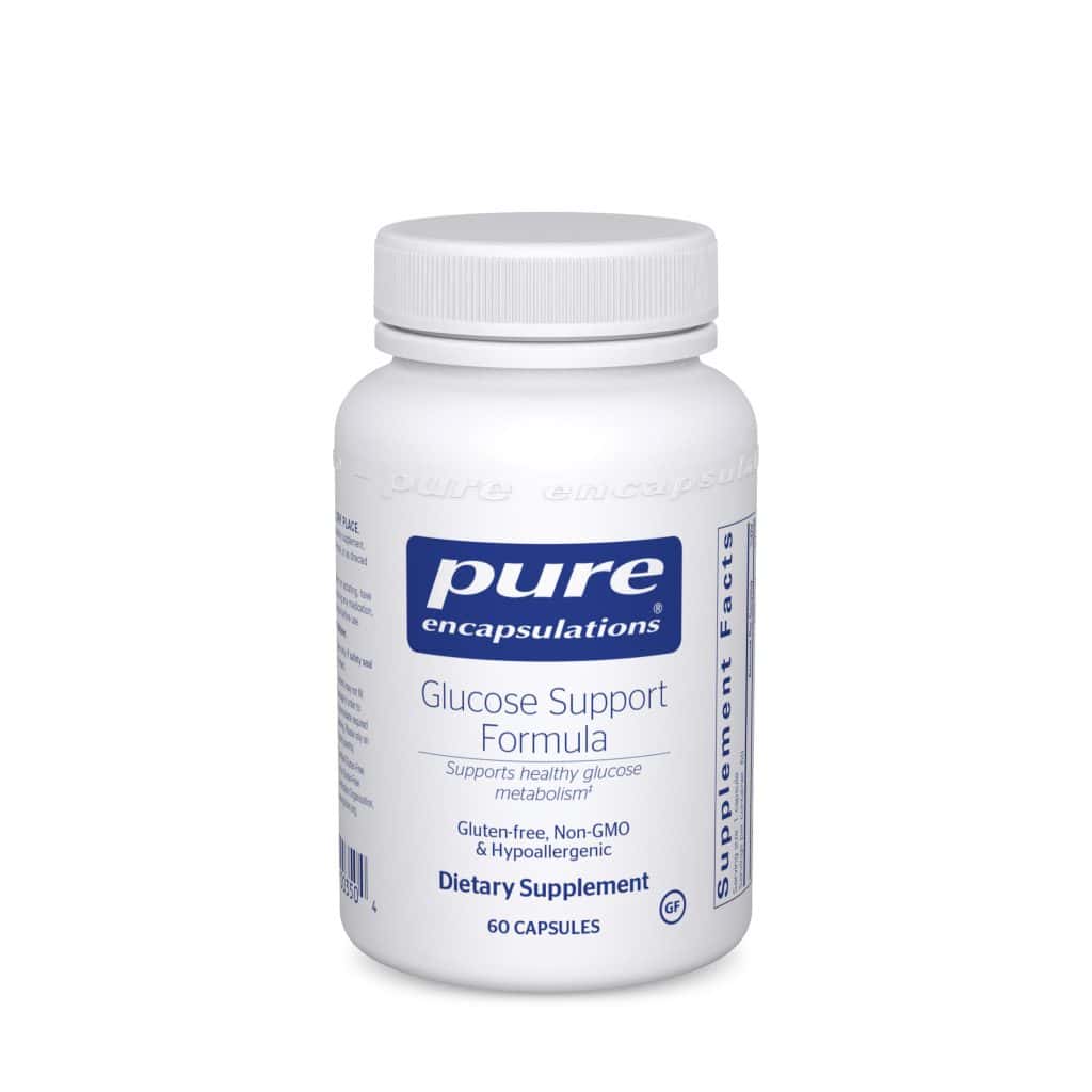 Glucose Support Formula 60/120ct | Pure Encapsulations | Powerful ...