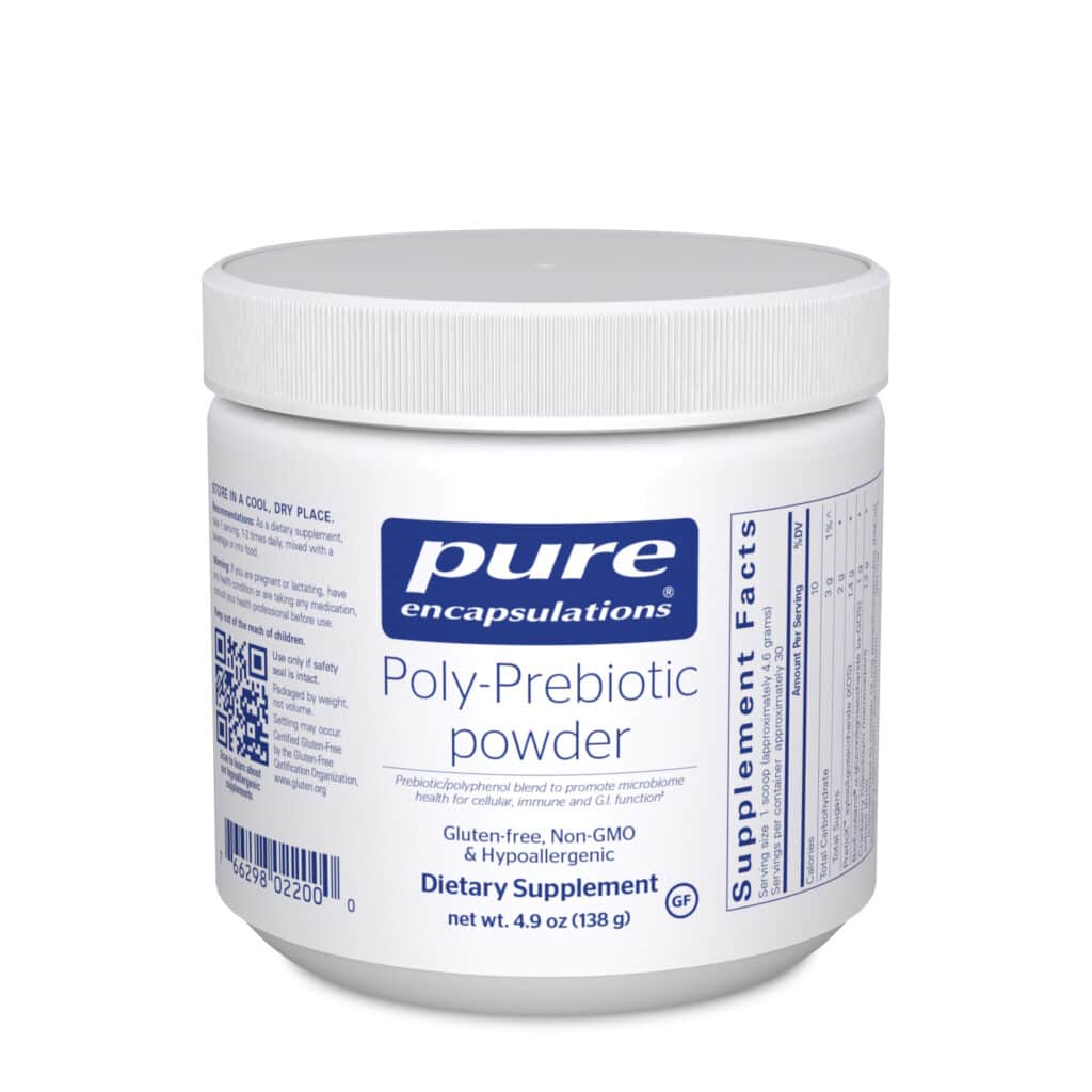 Poly-Prebiotic powder 138 g | Pure Encapsulations | Powerful ...