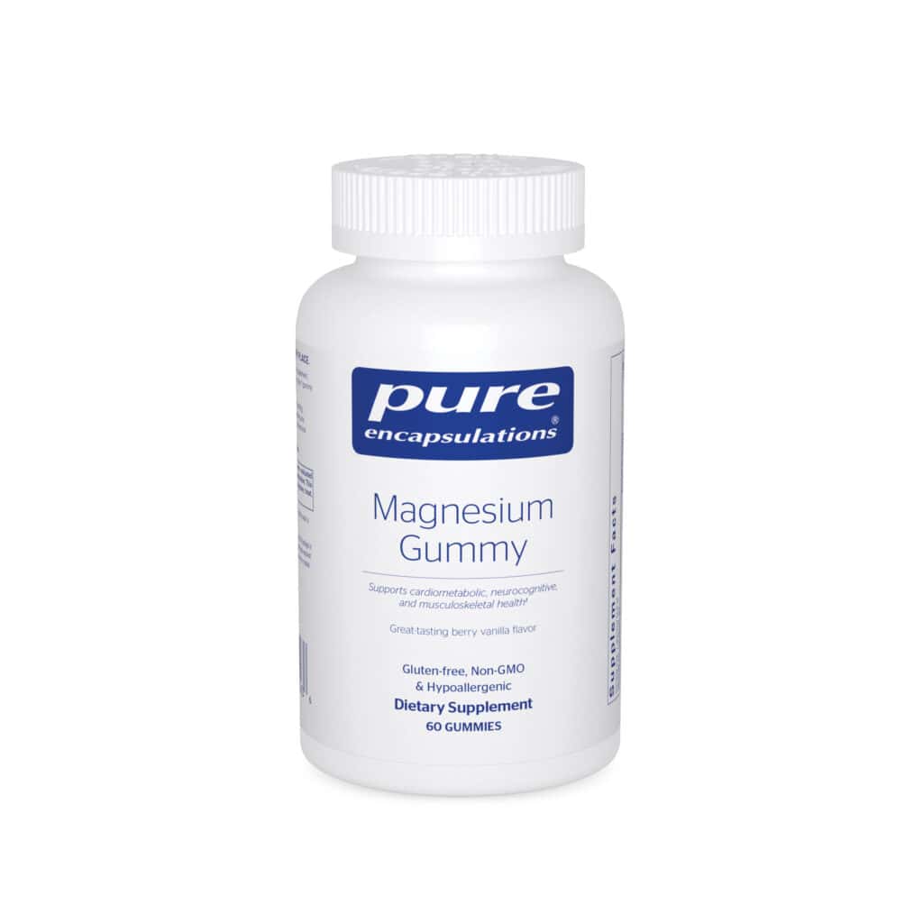 Magnesium Gummy 60ct | Pure Encapsulations | Powerful Overall Support!