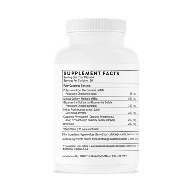 Joint Support Nutrients 240ct | Thorne | Powerful Joint Support!